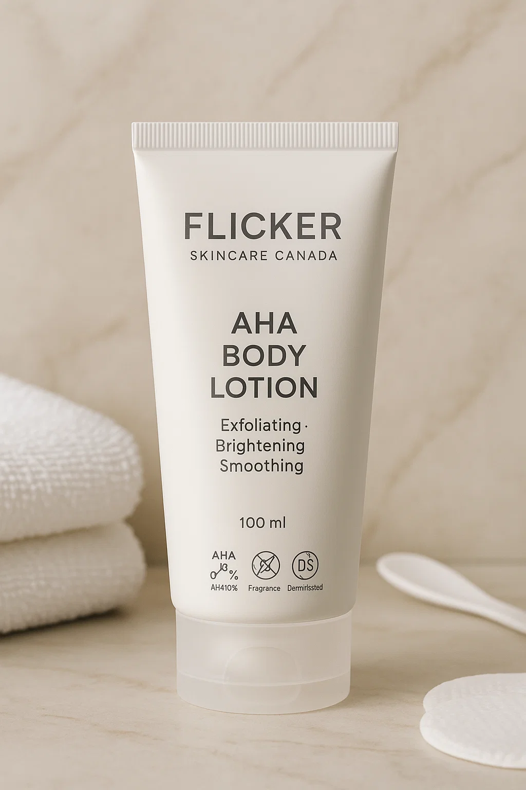 AHA Body Lotion – 100 ml - Flicker Skincare