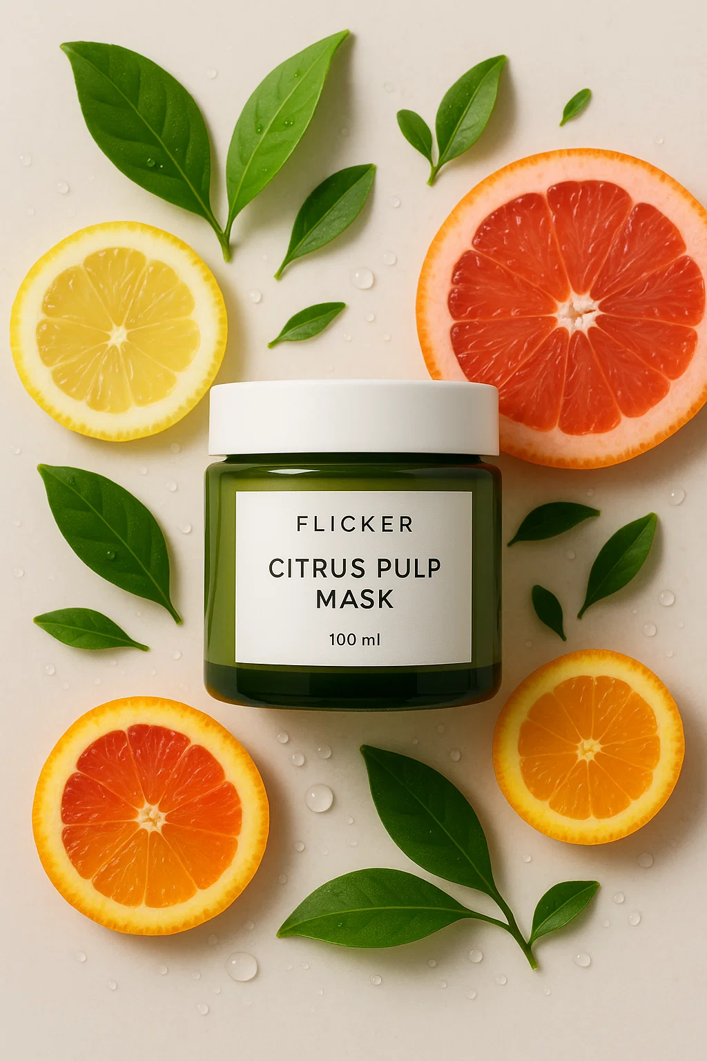 Citrus Pulp Mask – 100 ml - Flicker Skincare