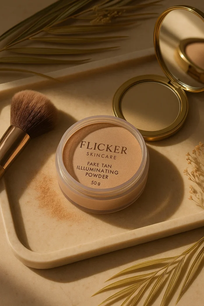 Fake Tan Illuminating Powder – 50 g – Flicker Skincare
