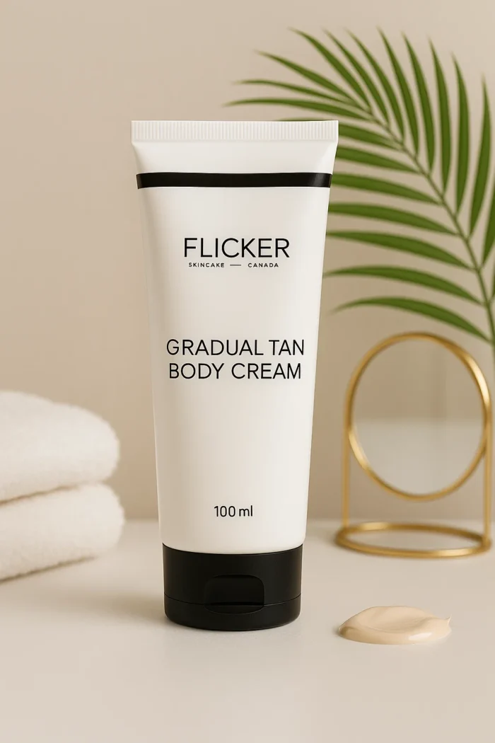 Gradual Tan Body Cream – 100 ml - Flicker Skincare
