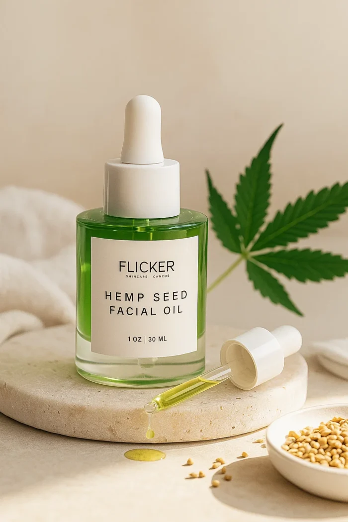 Hemp Seed Facial Oil – 30 ml - Flicker Skincare