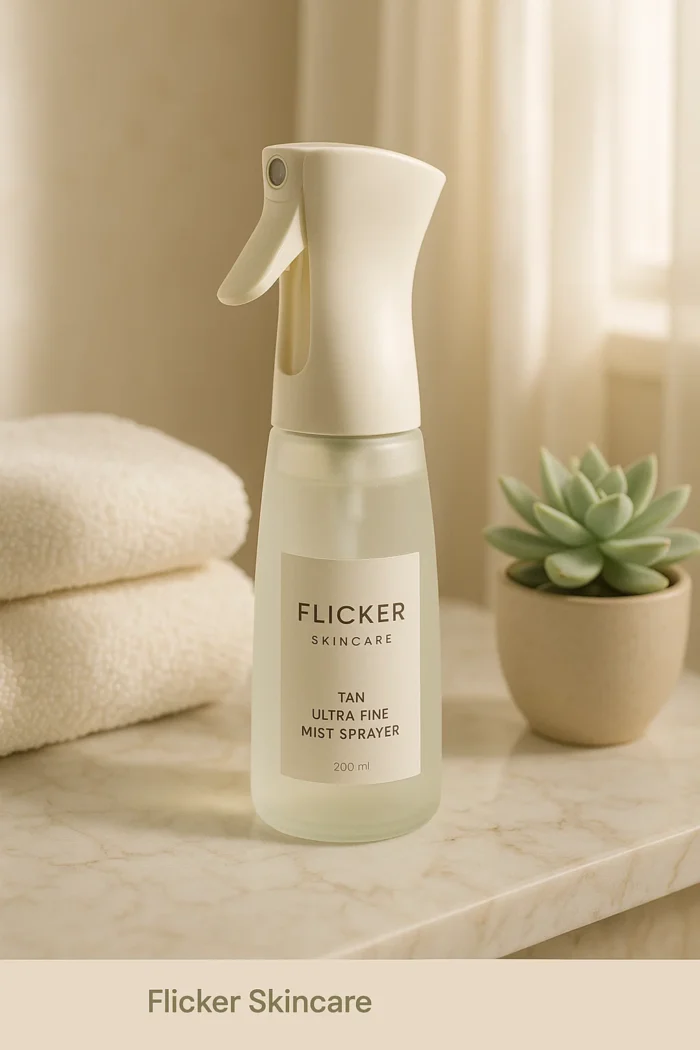 Tan Ultra Fine Mist Sprayer – 200 ml - Flicker Skincare
