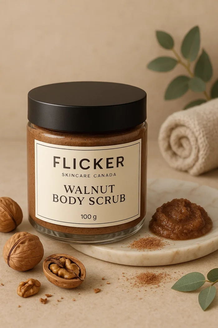 Walnut Body Scrub – 100 g - Flicker Skincare